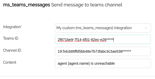 Send automated messages to MS teams – babelforce