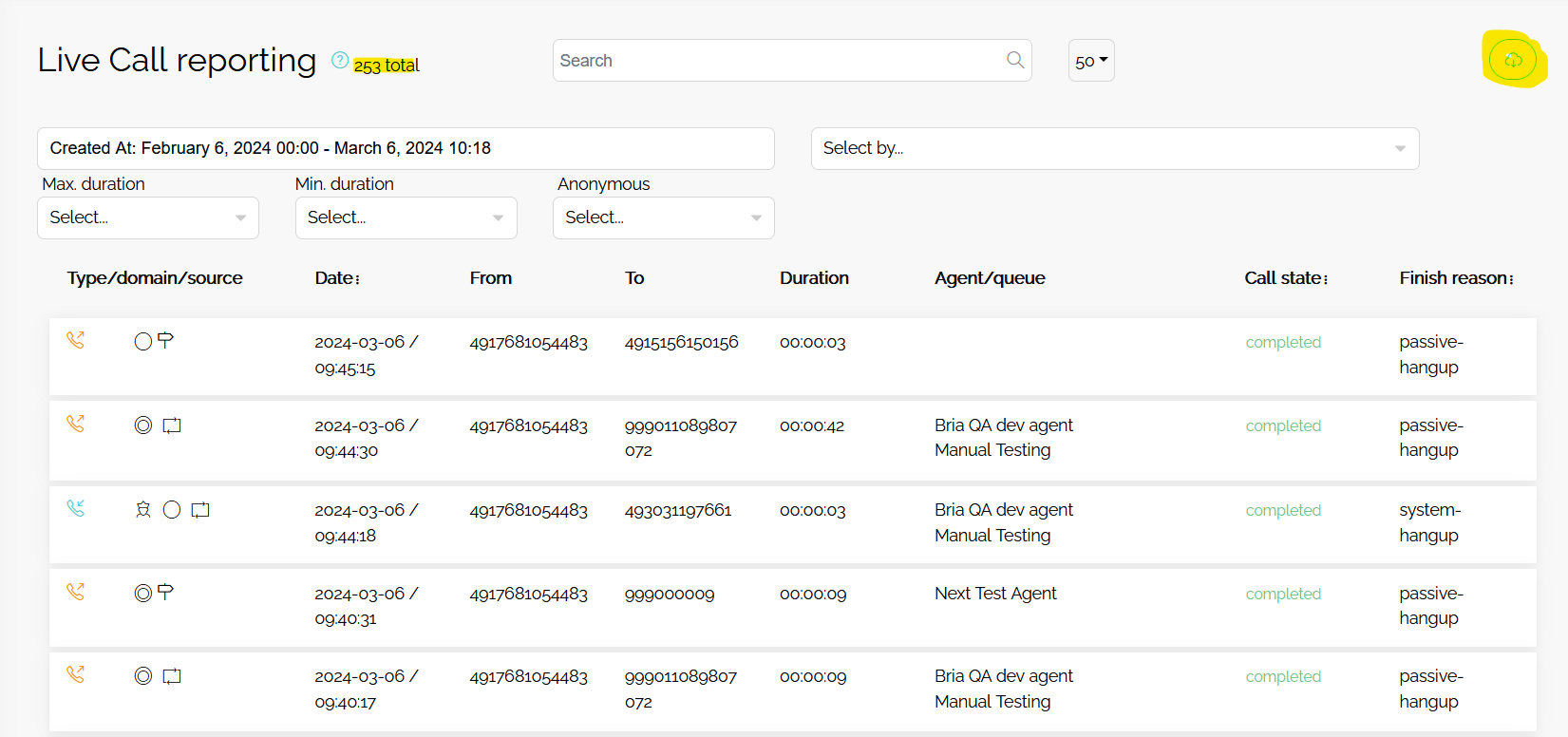 Understanding babelforce Conversations and Live call logs – babelforce