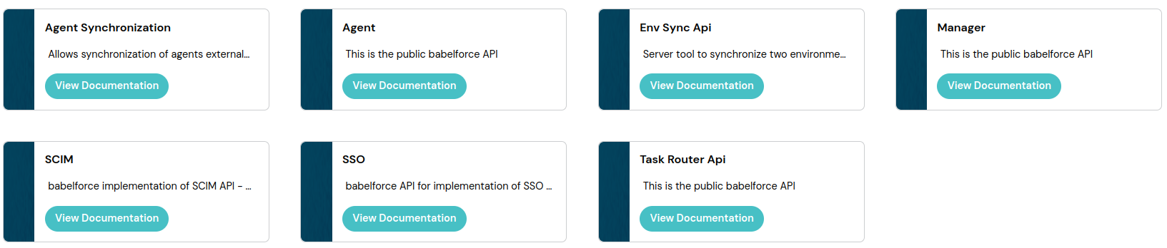 babelforce API documentation - our developer hub – babelforce