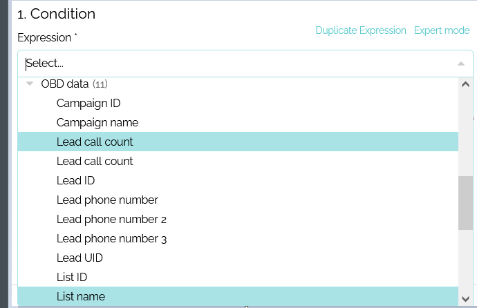 5.3.1 - Some examples for creating records for outbound dialer calls ...